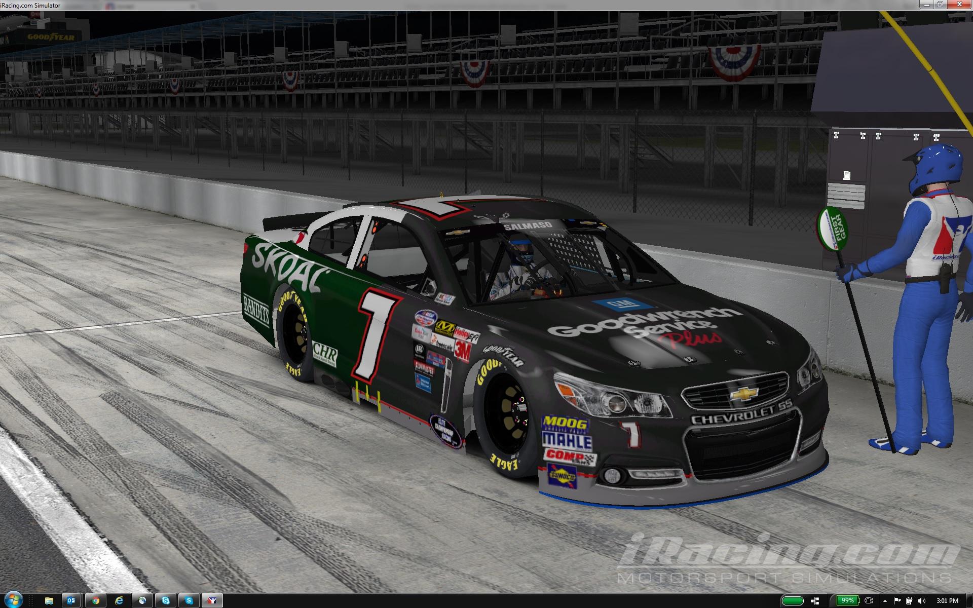 Chuck Harrell Split Skoal Goodwrench Chevy SS by Luis Salmaso - Trading ...