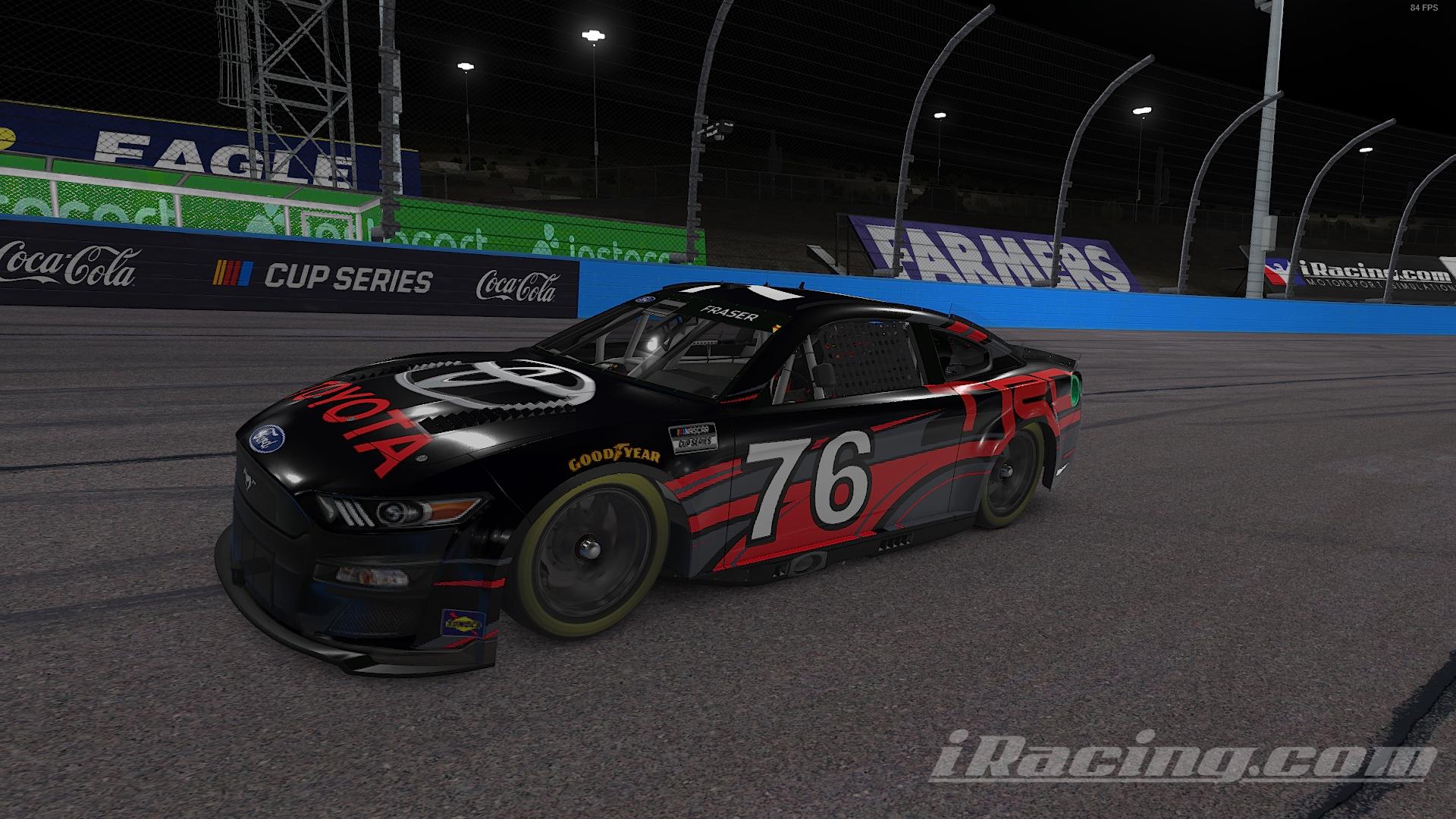 #76 Toyota Next Gen Ford Mustang by Lily Fraser - Trading Paints