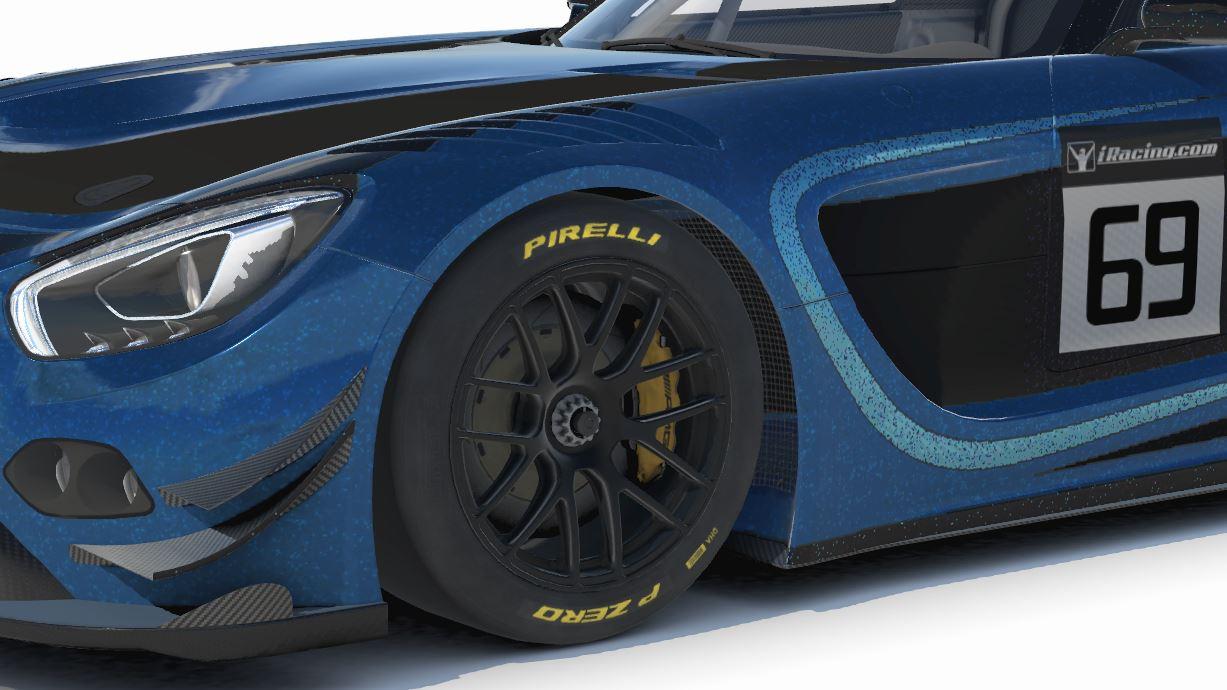 Mercedes - Bass Boat Flake - Blue by Mark A. - Trading Paints