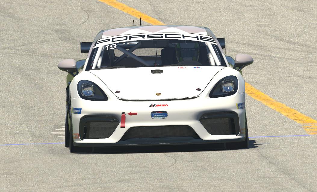Porsche Cayman GT4 with Gradient Cubes by Jeff Gardiner - Trading Paints