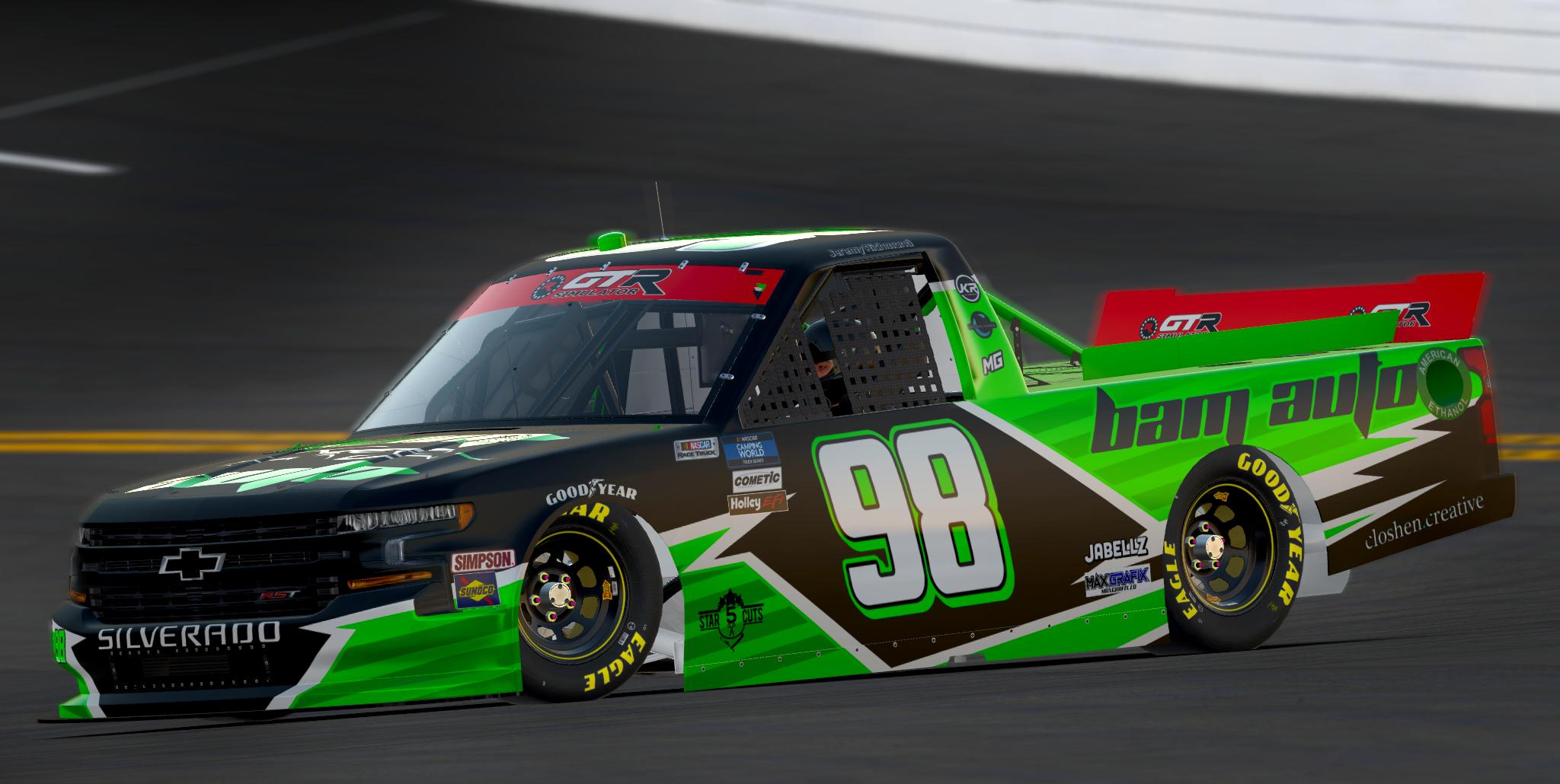 #99 Bam Auto Silverado by Jeremy Richmond - Trading Paints