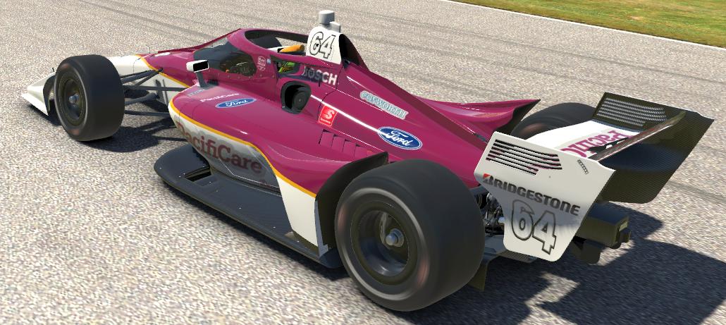 2003 Champ Car Bruno Junqueira Newman Haas PacifiCare by Matthew Ponto ...