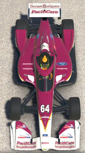 2003 Champ Car Bruno Junqueira Newman Haas PacifiCare by Matthew Ponto ...