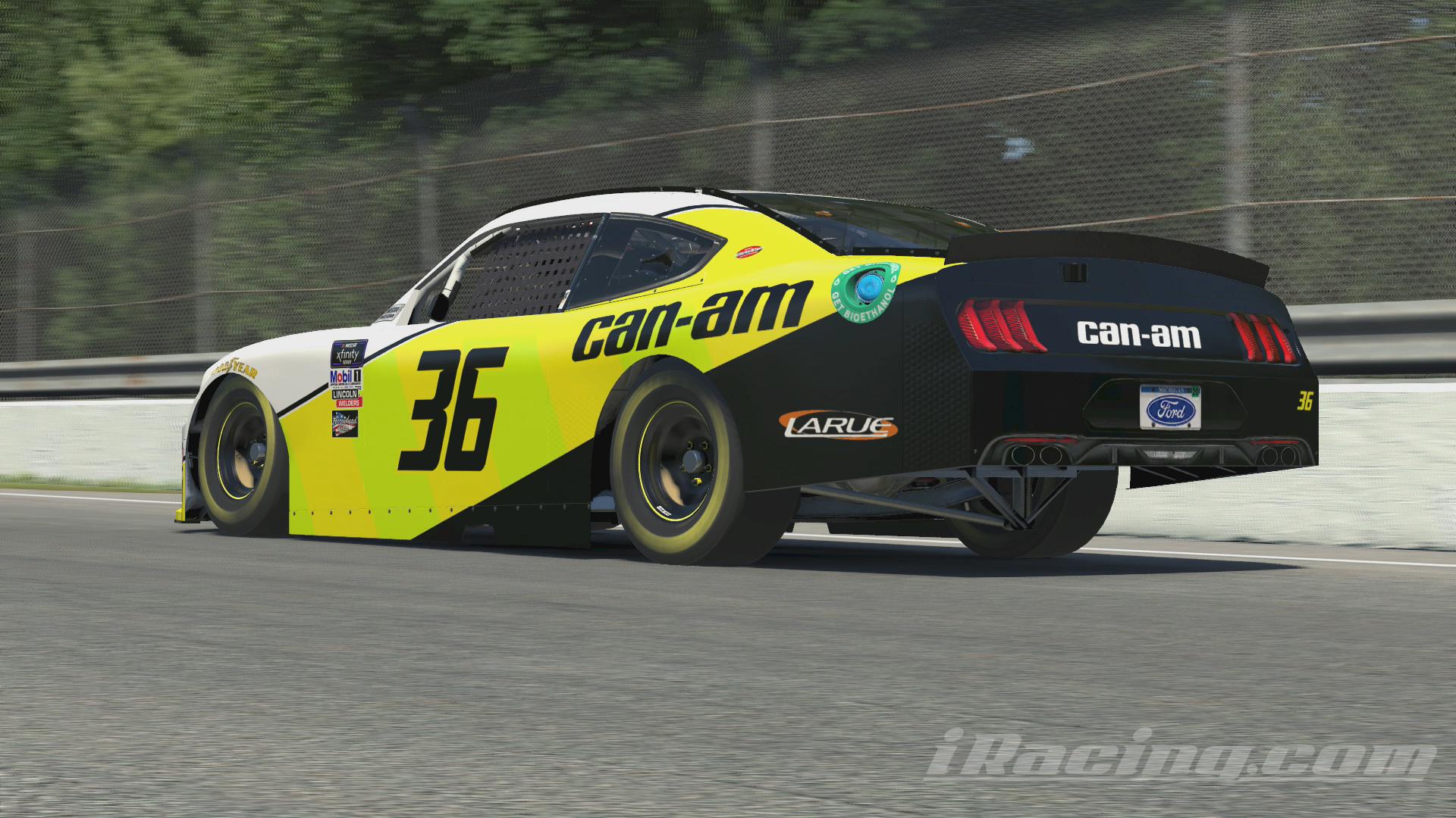 2022 Can Am Alex Labbe Mustang by Vic Bloom - Trading Paints