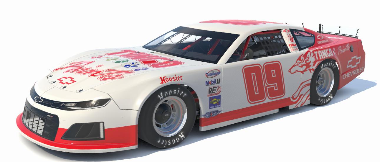 Tango Paints Chevrolet Camaro Super Late Model - Red by Towle Owen ...