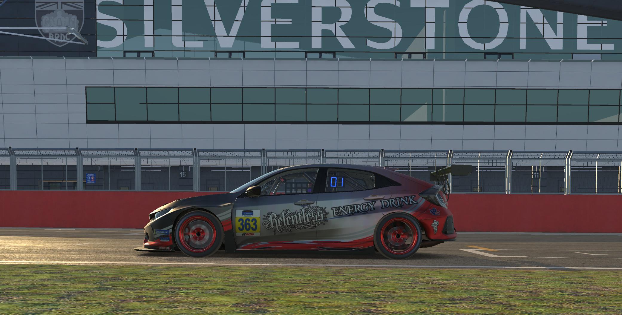 Relentless Energy Drink Honda Civic Type R by Lee Walker5 - Trading Paints