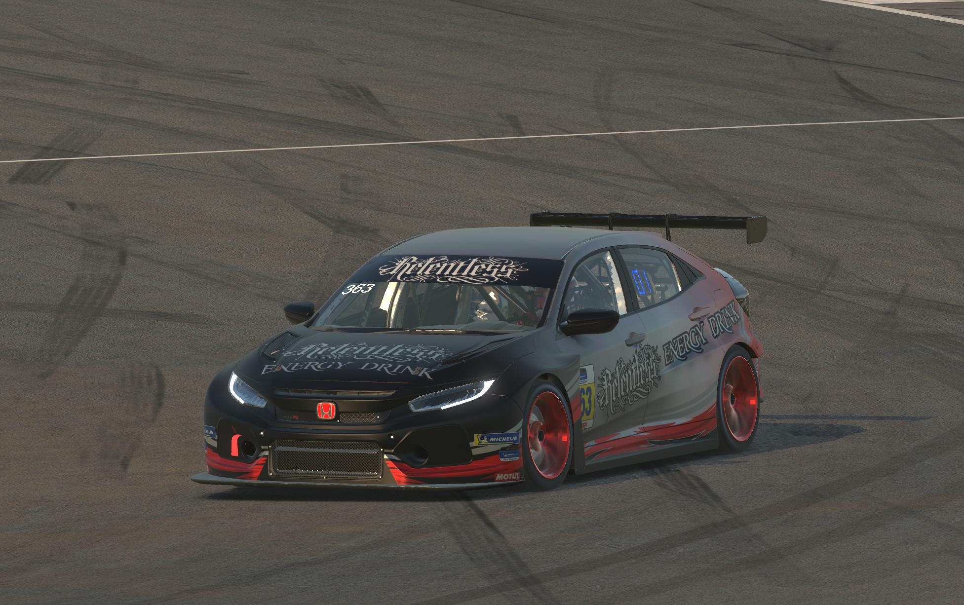 Relentless Energy Drink Honda Civic Type R by Lee Walker5 - Trading Paints