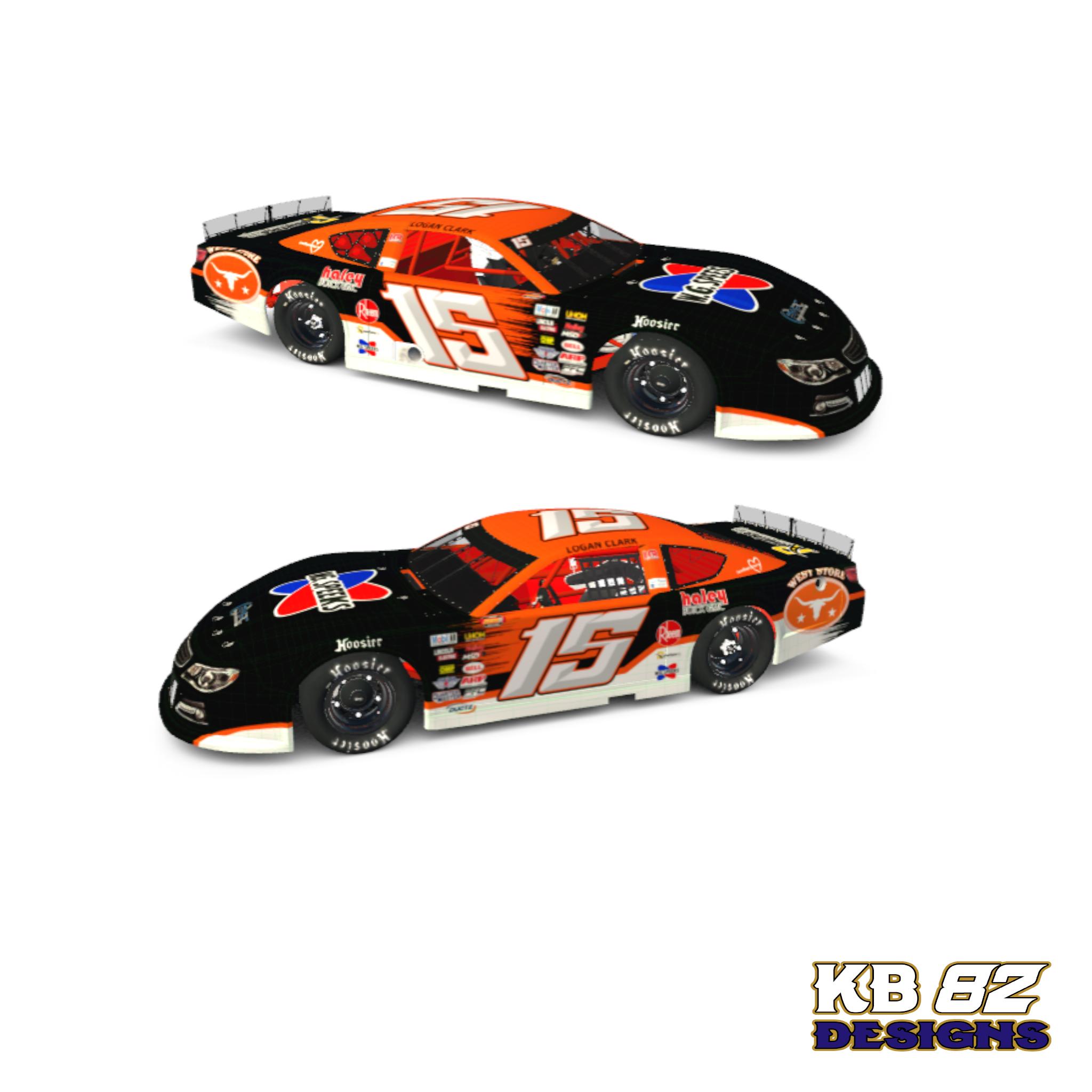 15 Logan Clark by Keegan Bartley - Trading Paints