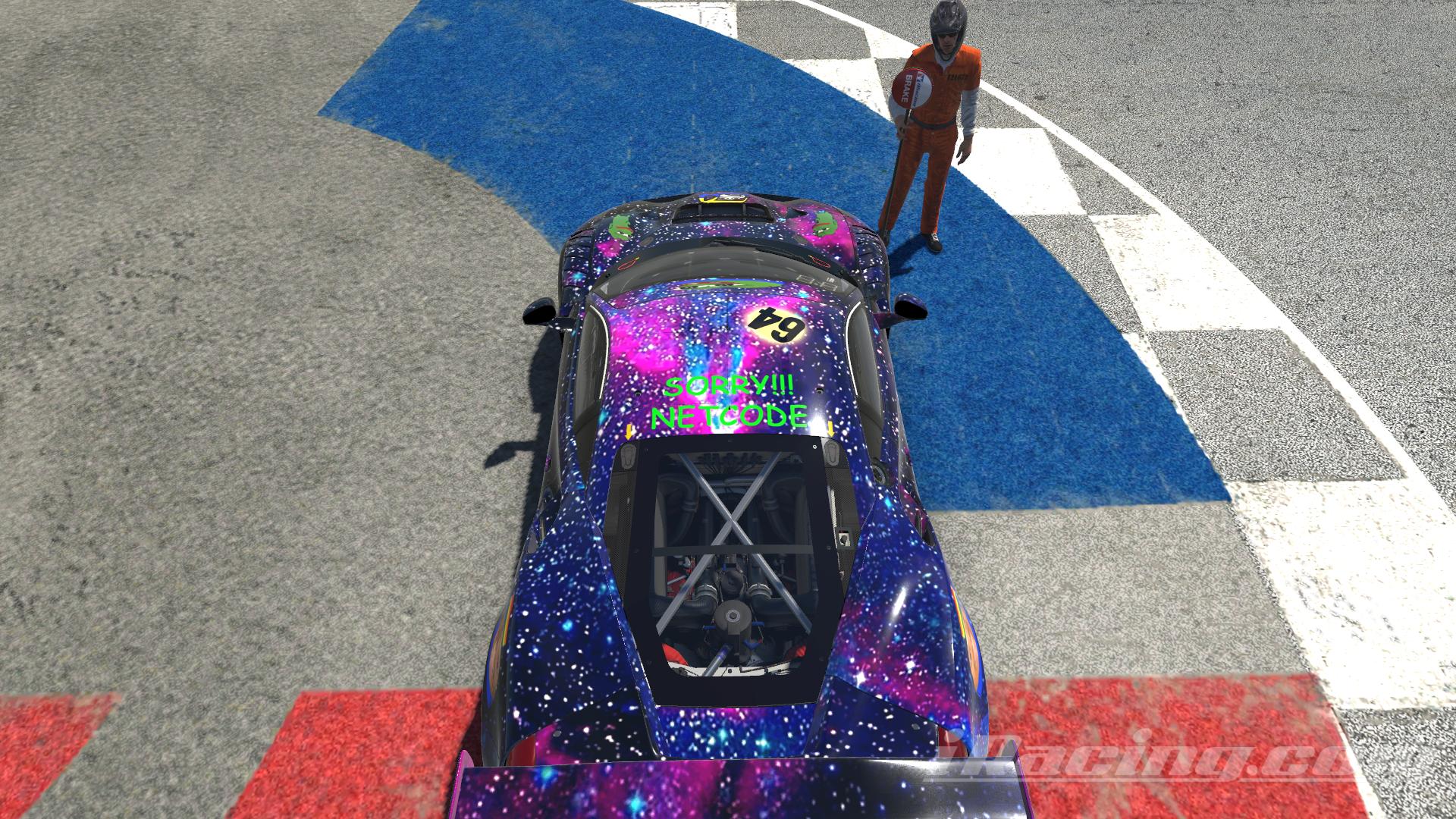 Ferrari GT3 Evo - Twitch Emote Galaxy by Josemi Moronta - Trading Paints