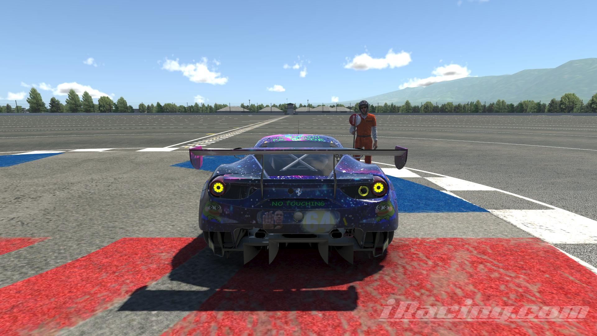 Ferrari GT3 Evo - Twitch Emote Galaxy by Josemi Moronta - Trading Paints