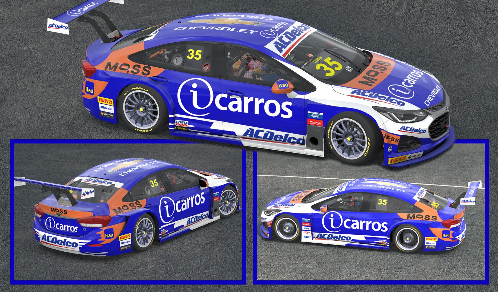 Brazil Chevy Cruze iCarros by Clyde Coman - Trading Paints