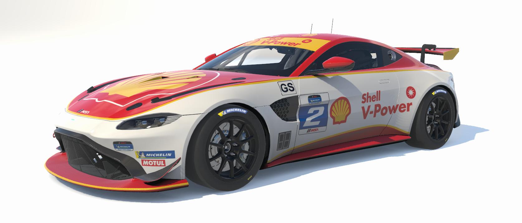 Shell V-Power Aston Martin Vantage (Custom Number) by Will Bangs ...