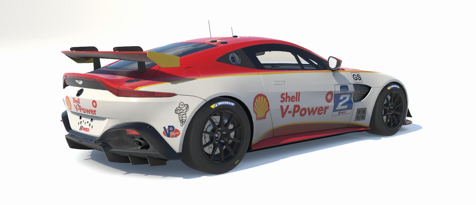 Shell V-Power Aston Martin Vantage (Custom Number) by Will Bangs ...