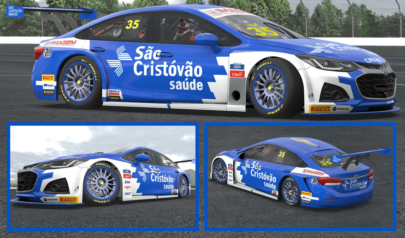 Brazil Chevy Cruze San Cristovao by Clyde Coman - Trading Paints