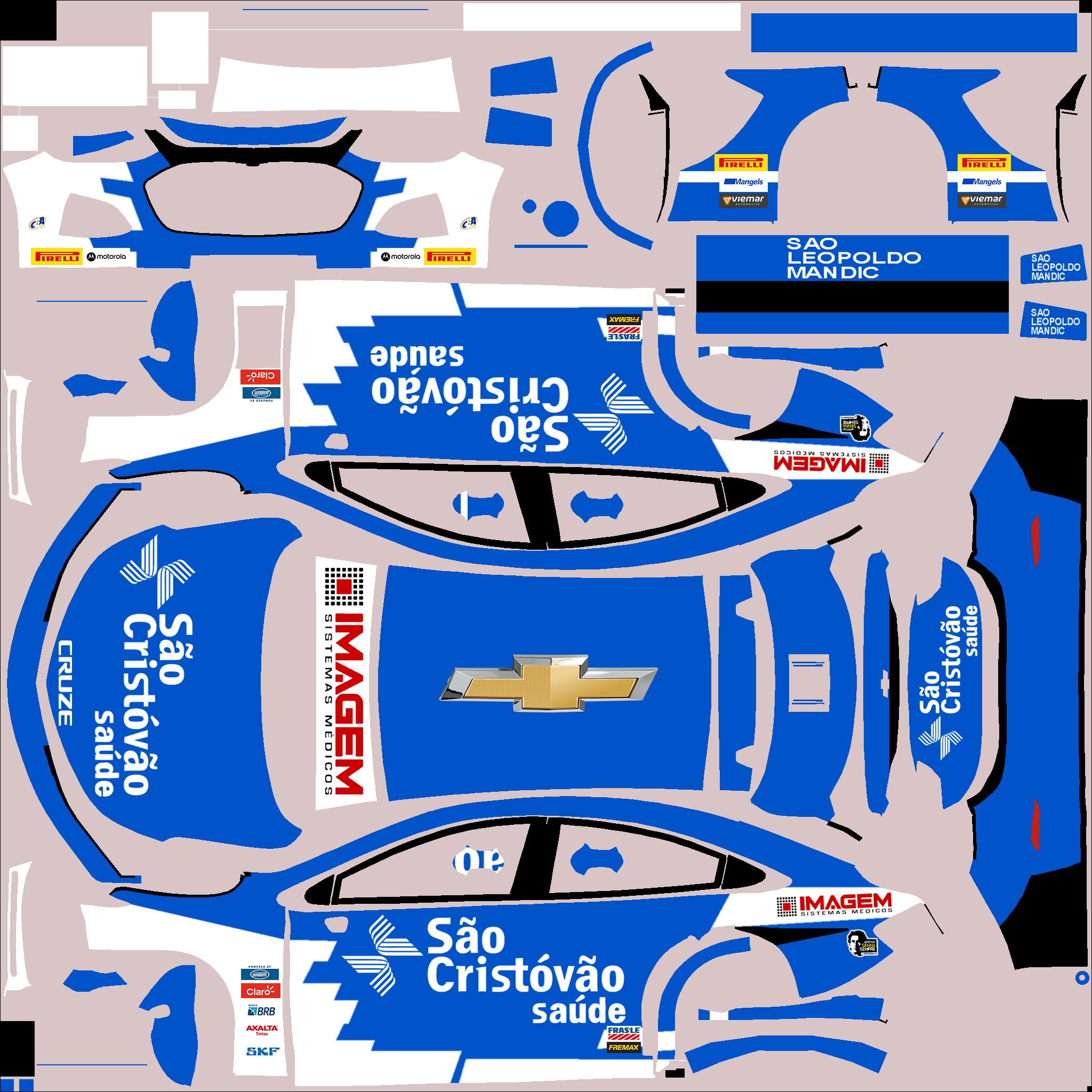 Brazil Chevy Cruze San Cristovao by Clyde Coman - Trading Paints