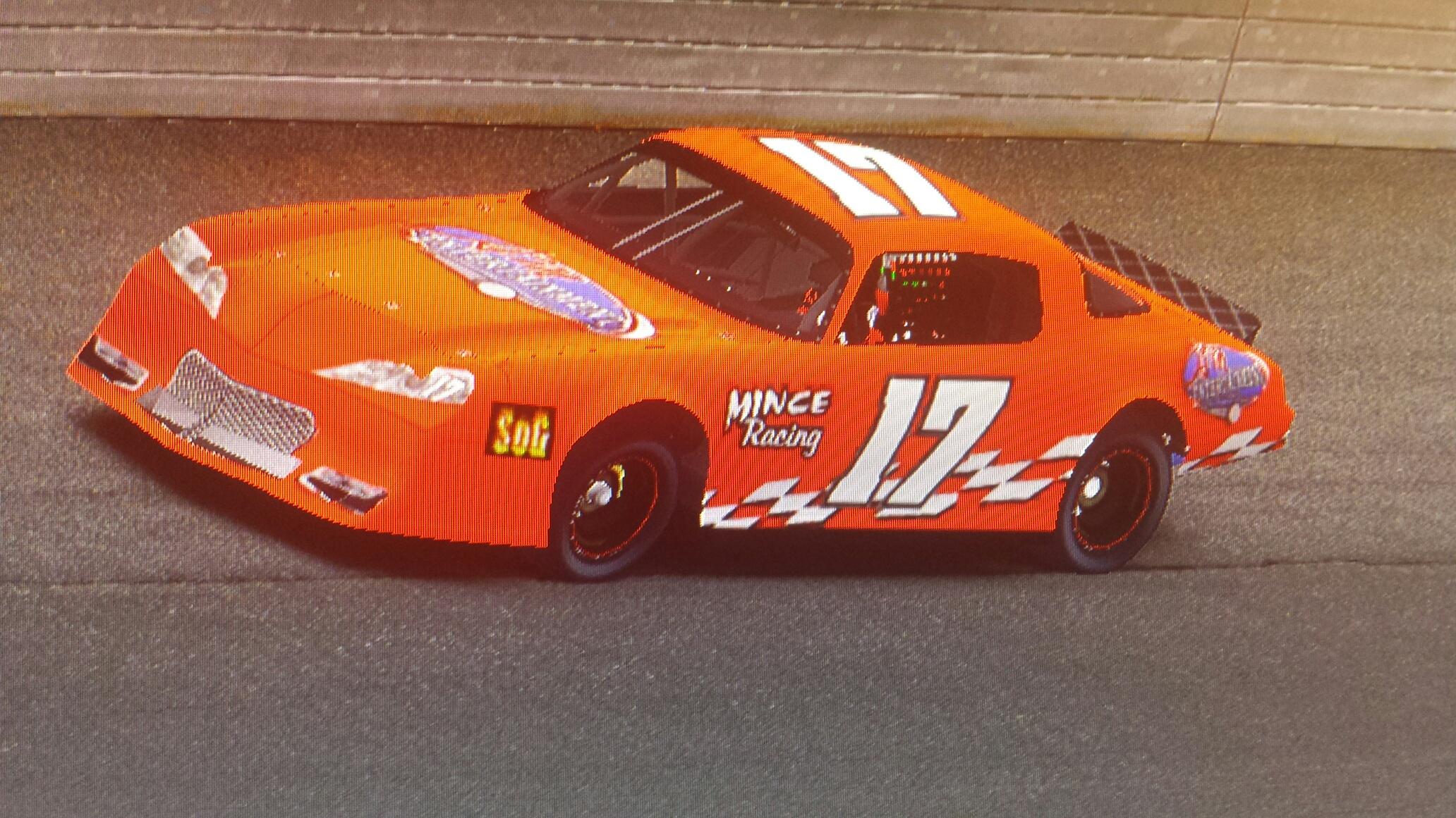 Mince Racing Street Stock by Gene Mince - Trading Paints