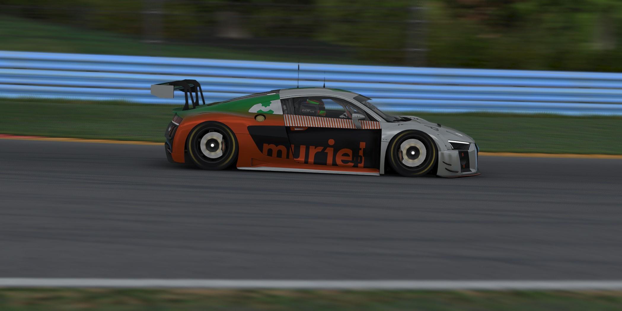 Muriel Racing GT3 | Audi R8 by Ryan Moles - Trading Paints