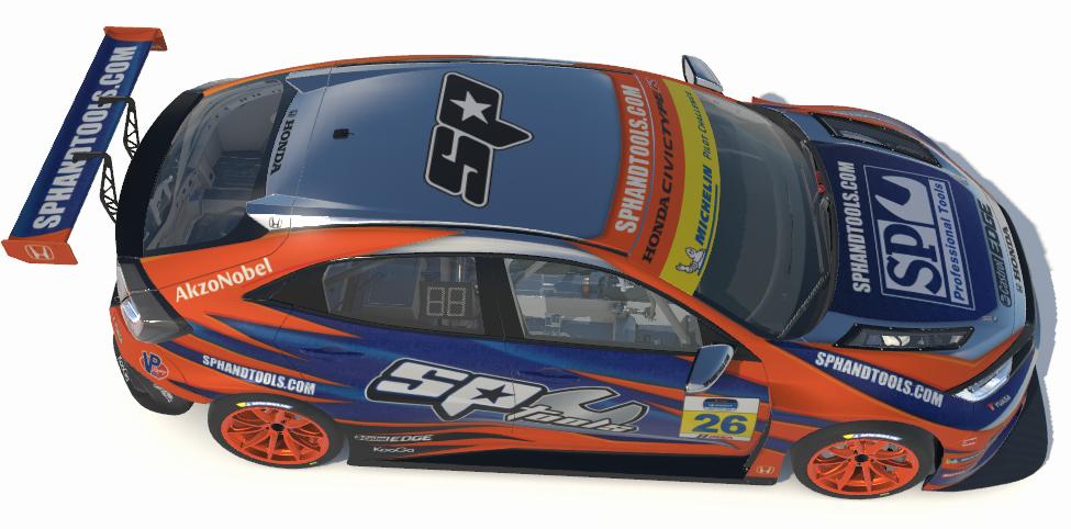 SP Tools Honda by Paul Metcalfe - Trading Paints