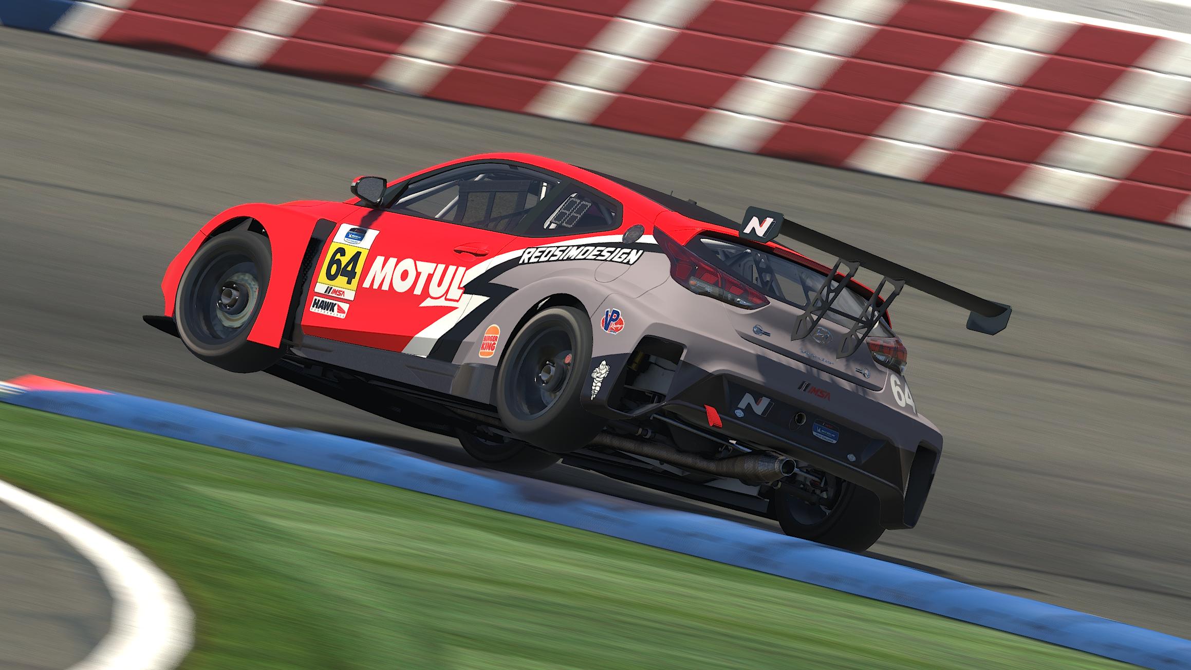 Motul Veloster w/IMSA Decals by Blaine Sparling - Trading Paints