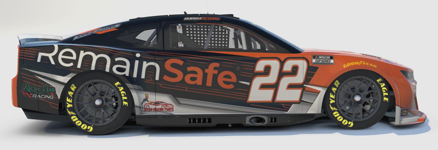 Bobby Peters RemainSafe #22 NexGen Camaro by Steven Ayers Jr - Trading Paints