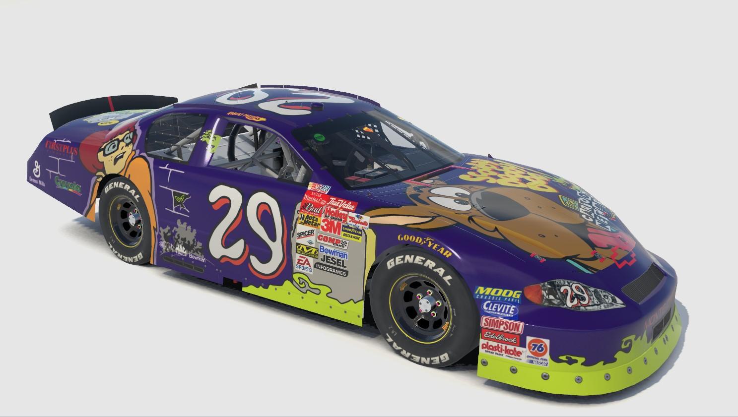 1997 Robert Pressley Cartoon Network / Scooby Doo ARCA Monte Carlo ...