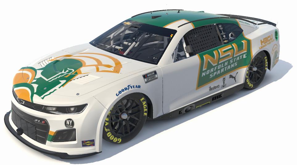 NY Racing Team Greg Biffle Norfolk State Richmond Car NO NUMBER by ...