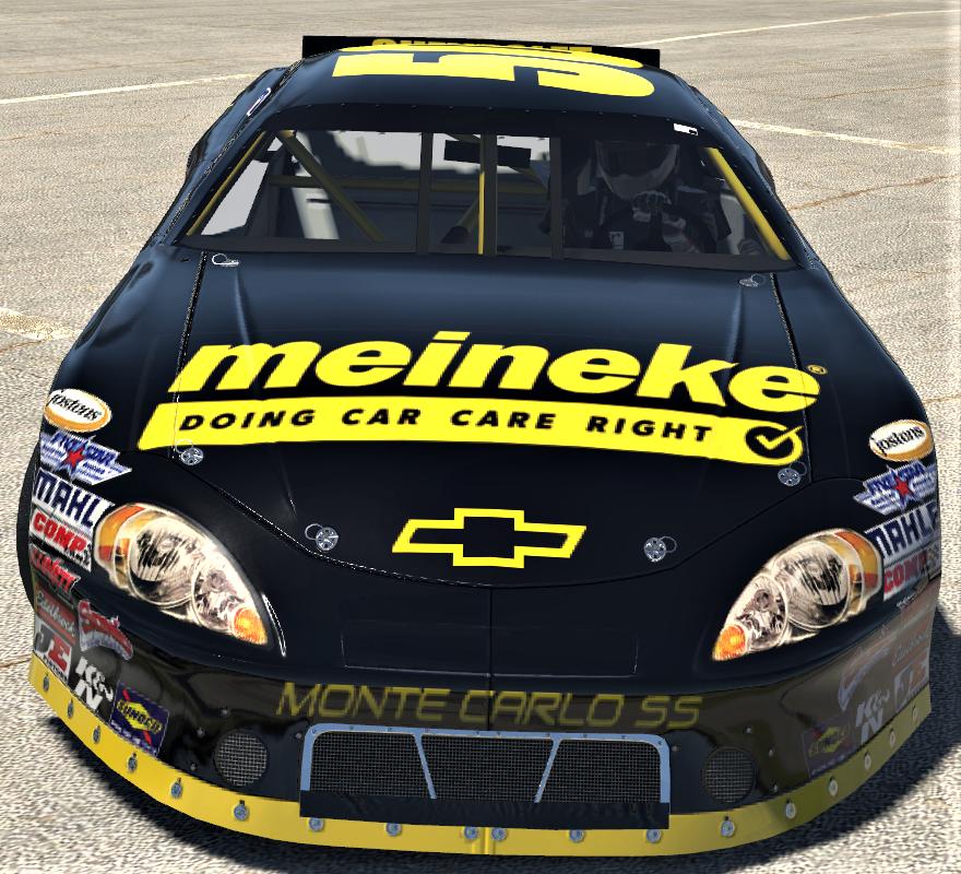 MEINEKE/MONROE Sponsored Late Model by Christopher Rives - Trading Paints