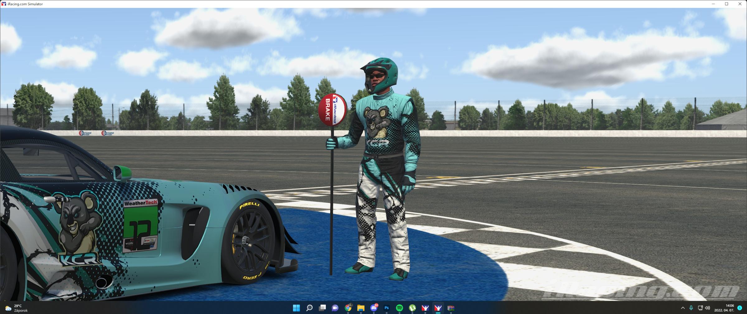 KCR Race Suit by CJ White - Trading Paints