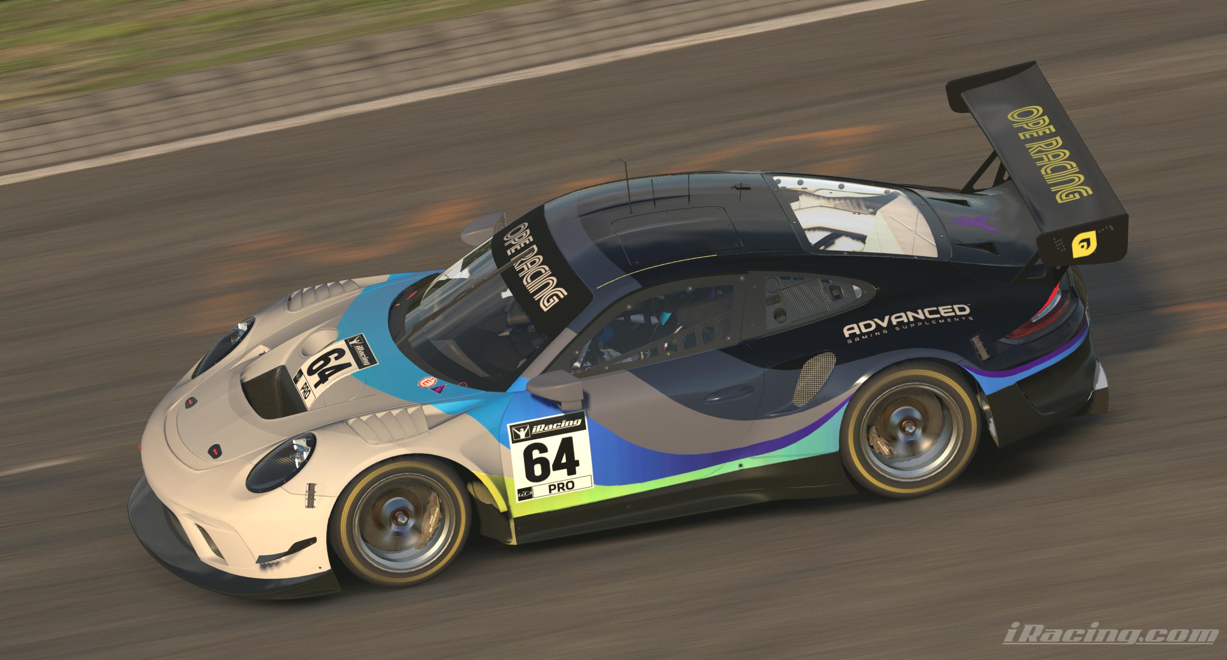 Ope Racing Porsche GT3 R Advanced by Christopher Becklund - Trading Paints