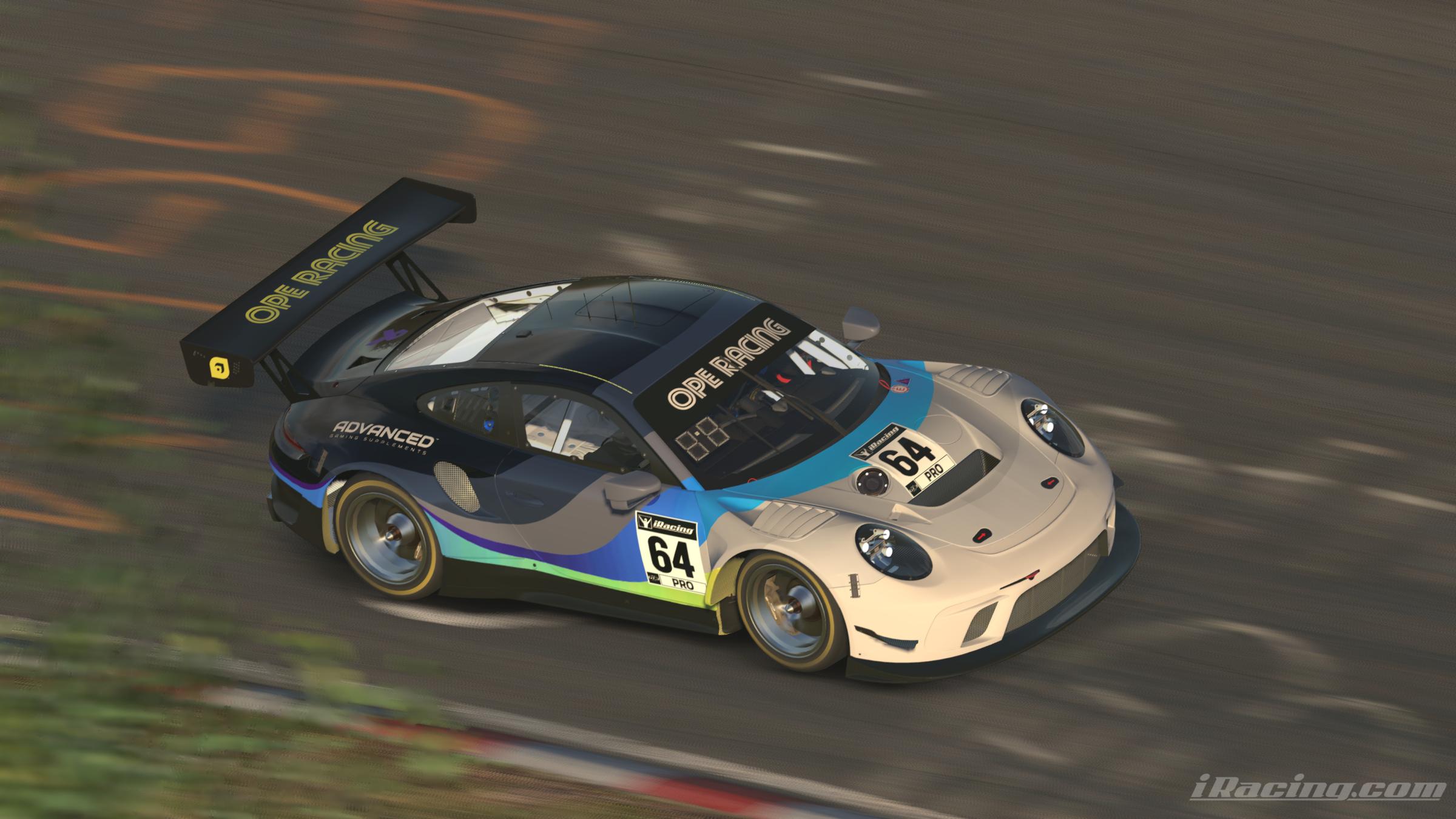 Ope Racing Porsche GT3 R Advanced by Christopher Becklund - Trading Paints