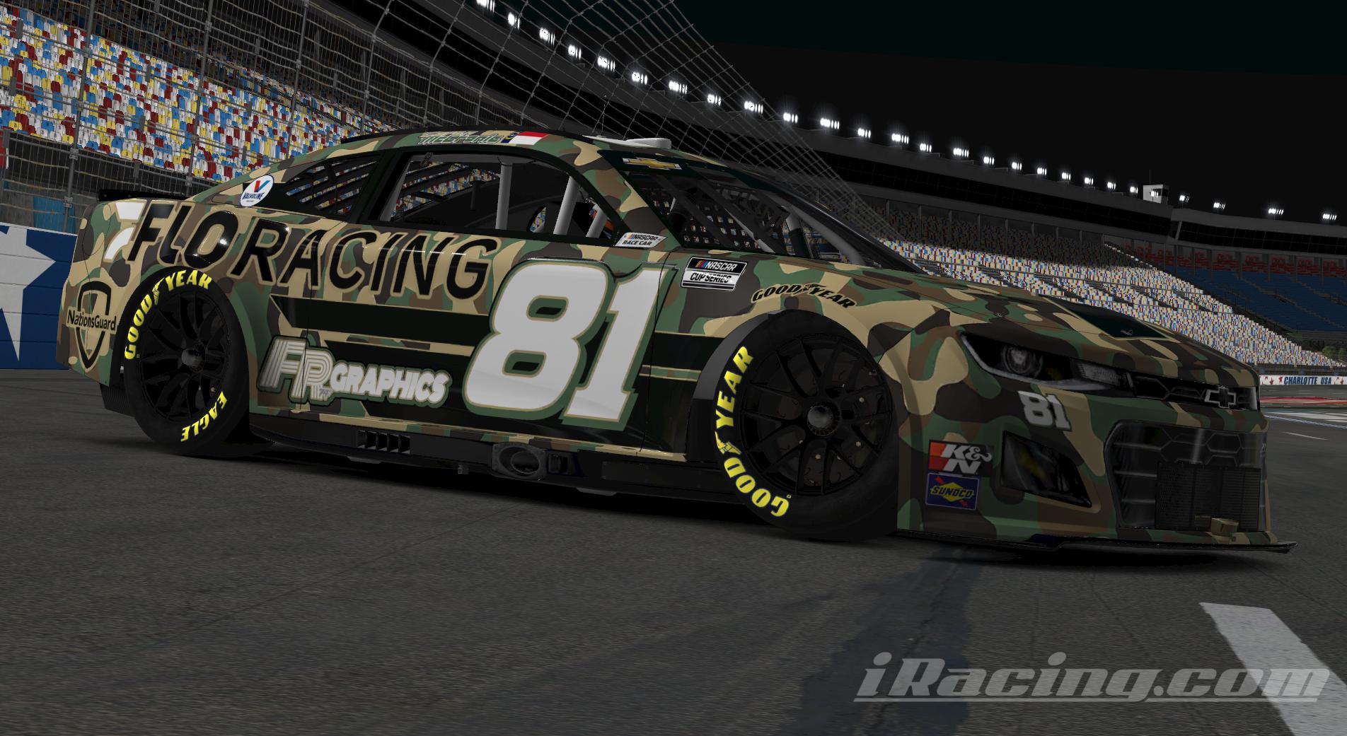 Coren McCranie 2022 Coke 600 Flo Racing Camaro (NO #s) by Jason ...