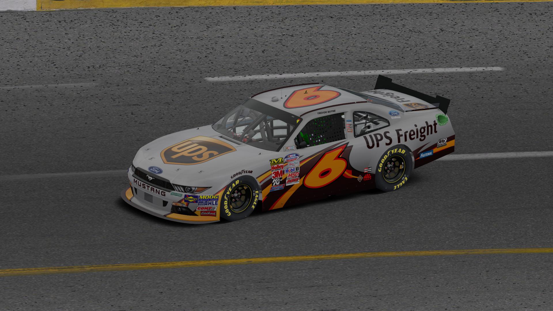 UPS Mustang by Jordan Werth - Trading Paints