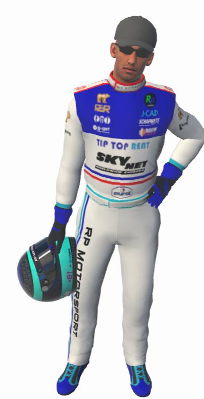 RP MOTORSPORT Belcar 2022 GT3 Suit by Pieter Cuypers - Trading Paints
