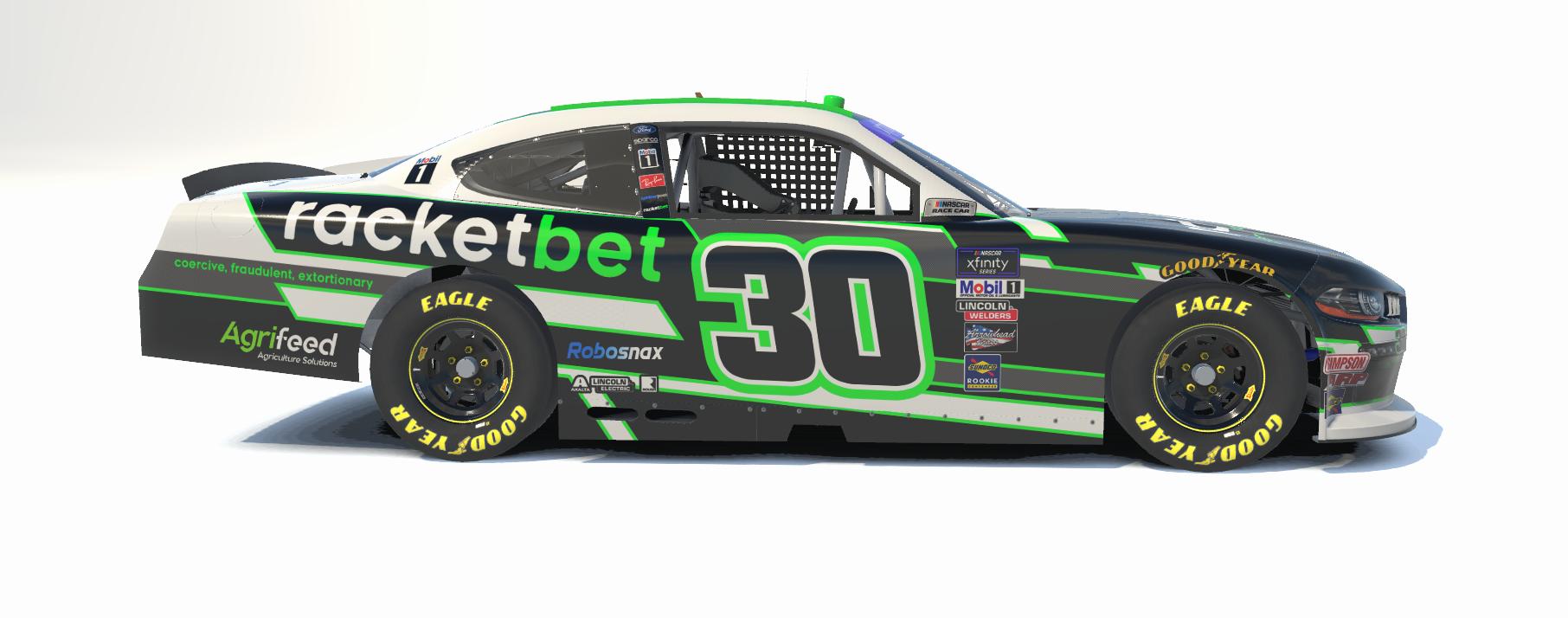 30Racketbet by Justin Teel - Trading Paints