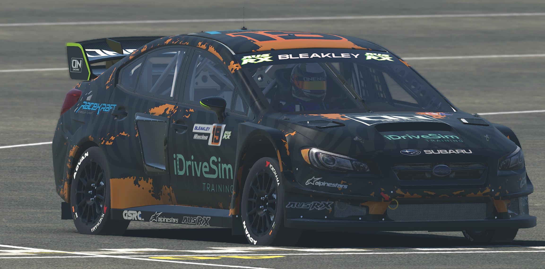 Connor Nixon - ONENINE iDriveSim Training RaceKraft Simulations WRX by ...