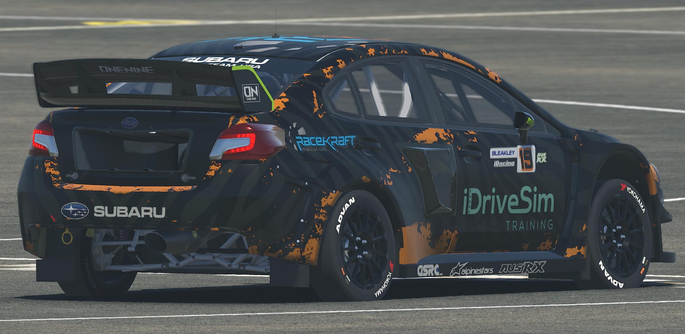 Connor Nixon - ONENINE iDriveSim Training RaceKraft Simulations WRX by ...