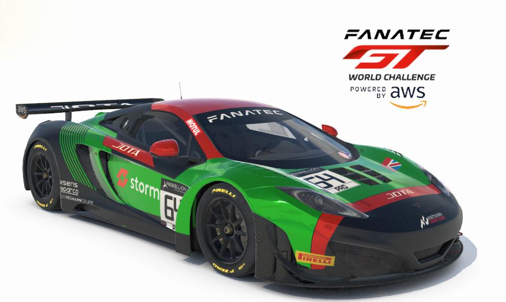 Jota MP4 GTWCE 2022 by Stephen Phillips3 - Trading Paints