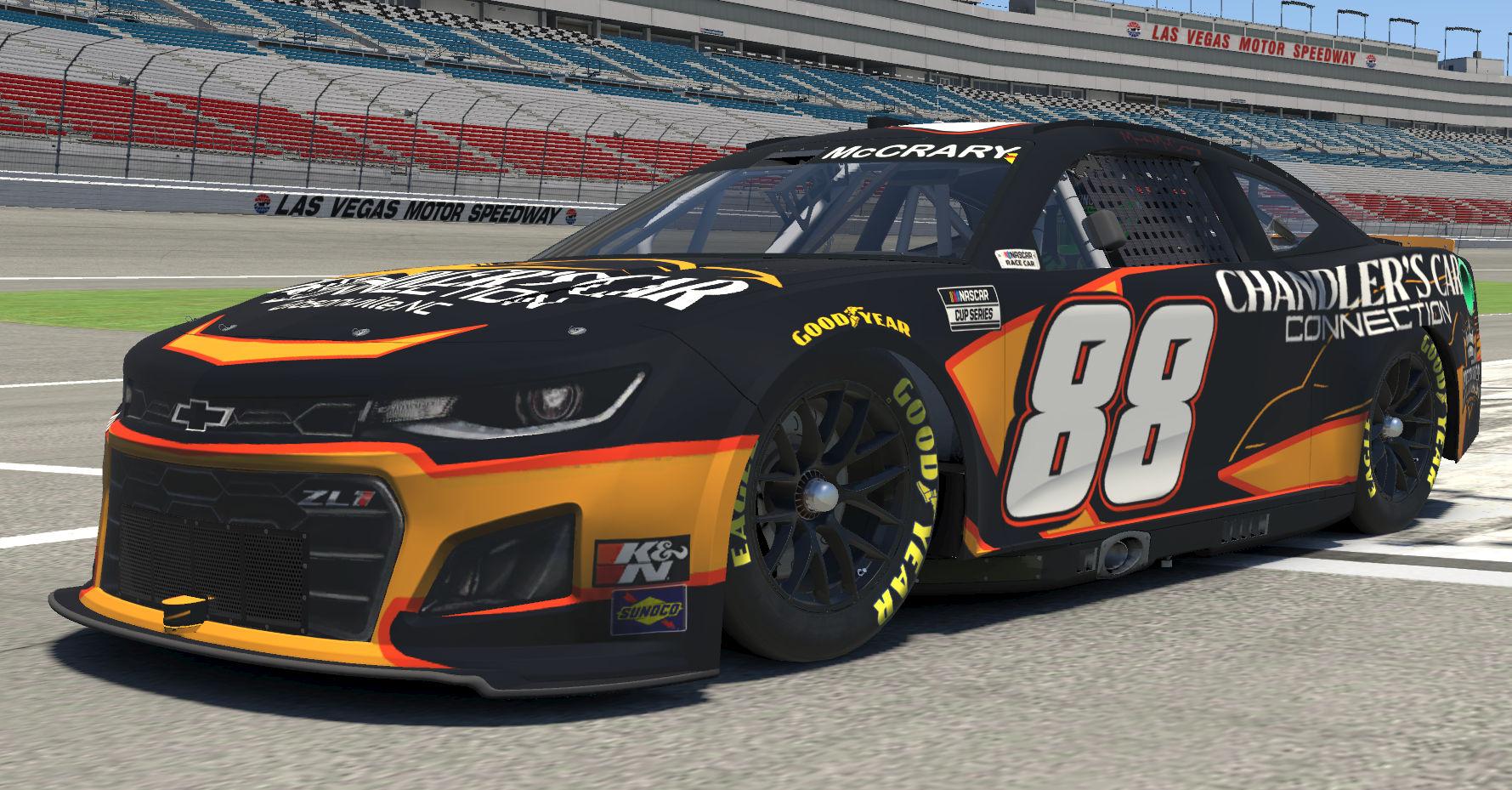 #88 Mark McCrary_CCC_Black Out by Allen M. - Trading Paints