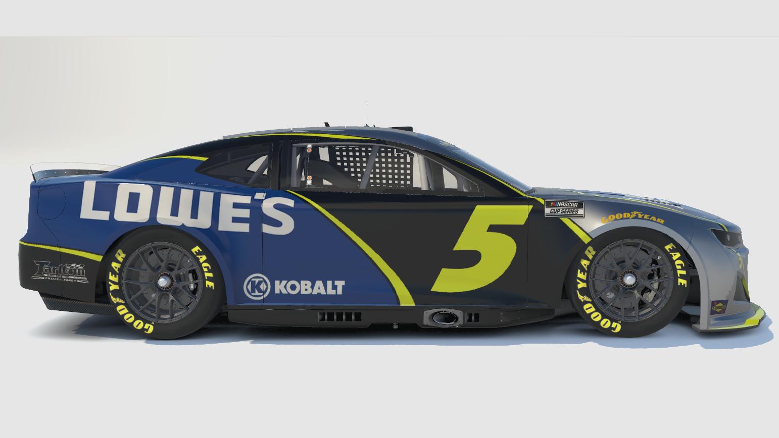 #5 Kyle Larson 2006 Lowes Throwback by Spencer Hinton - Trading Paints