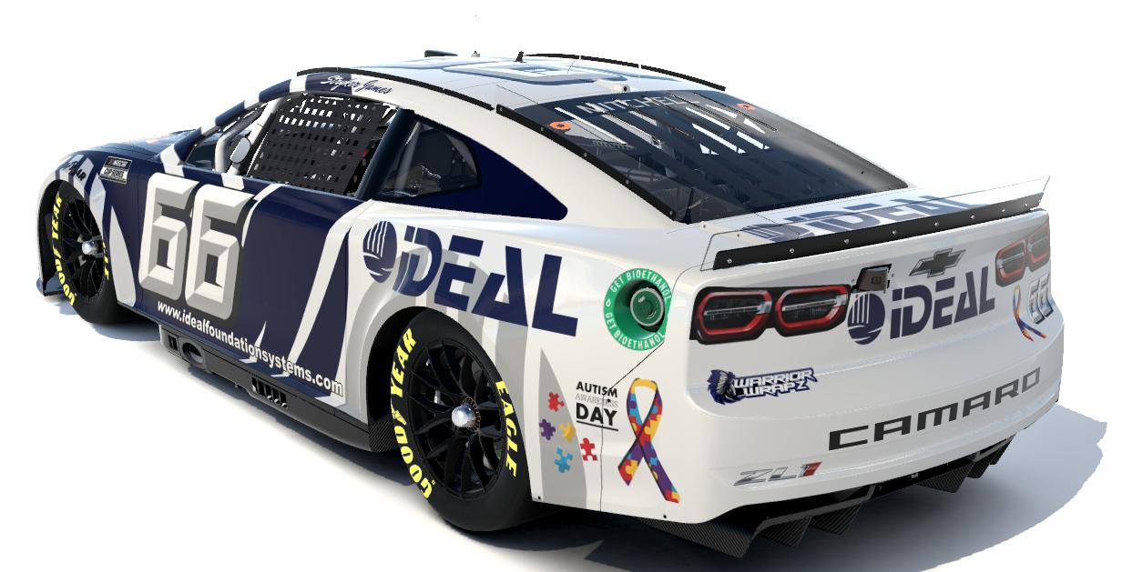 Stryker James - NASCAR Cup Series Next Gen Camaro ZL1 - IDEAL / Autism ...