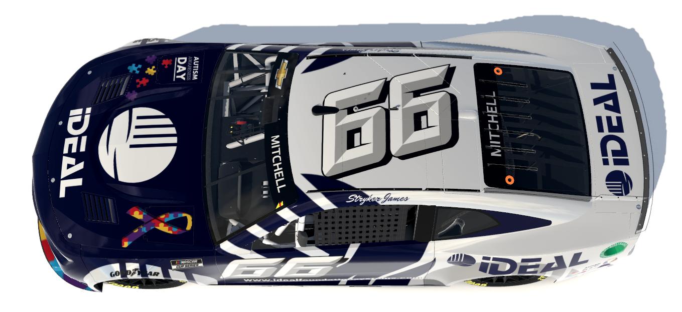 Stryker James - NASCAR Cup Series Next Gen Camaro ZL1 - IDEAL / Autism ...