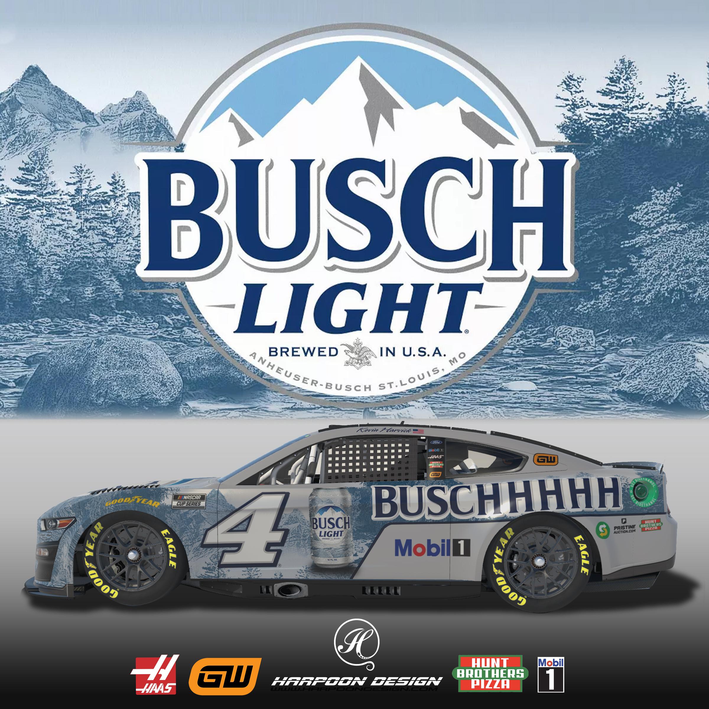 2022 Kevin Harvick BUSCHHHHH Mustang by Brantley Roden - Trading Paints
