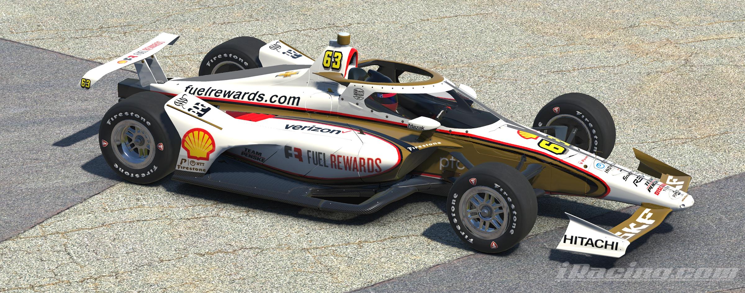 Shell Fuel Rewards - IndyCar by John Rubino - Trading Paints
