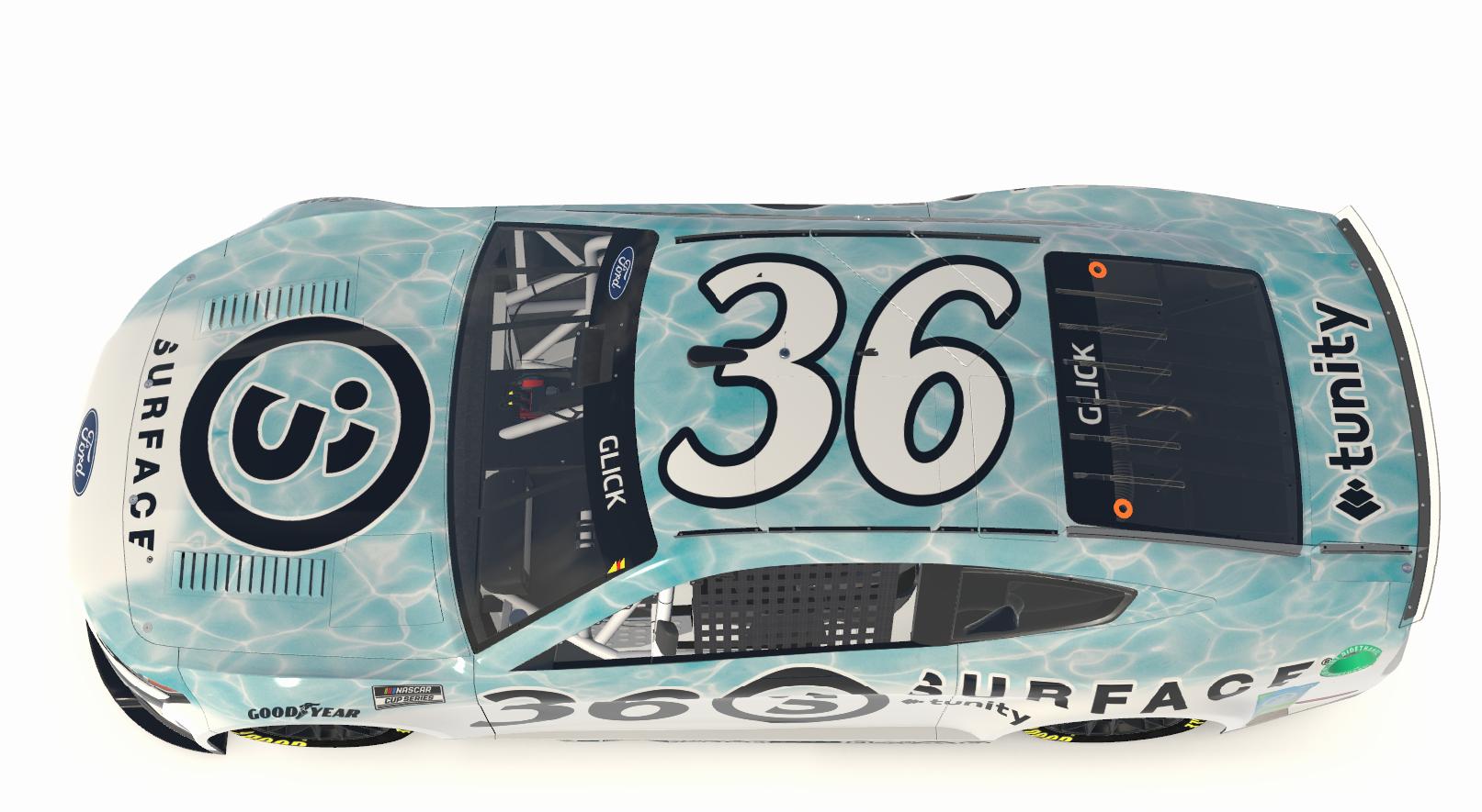 Matt Tifft Zane Smith Surface Sunscreen Tunity concept Next Gen Ford ...