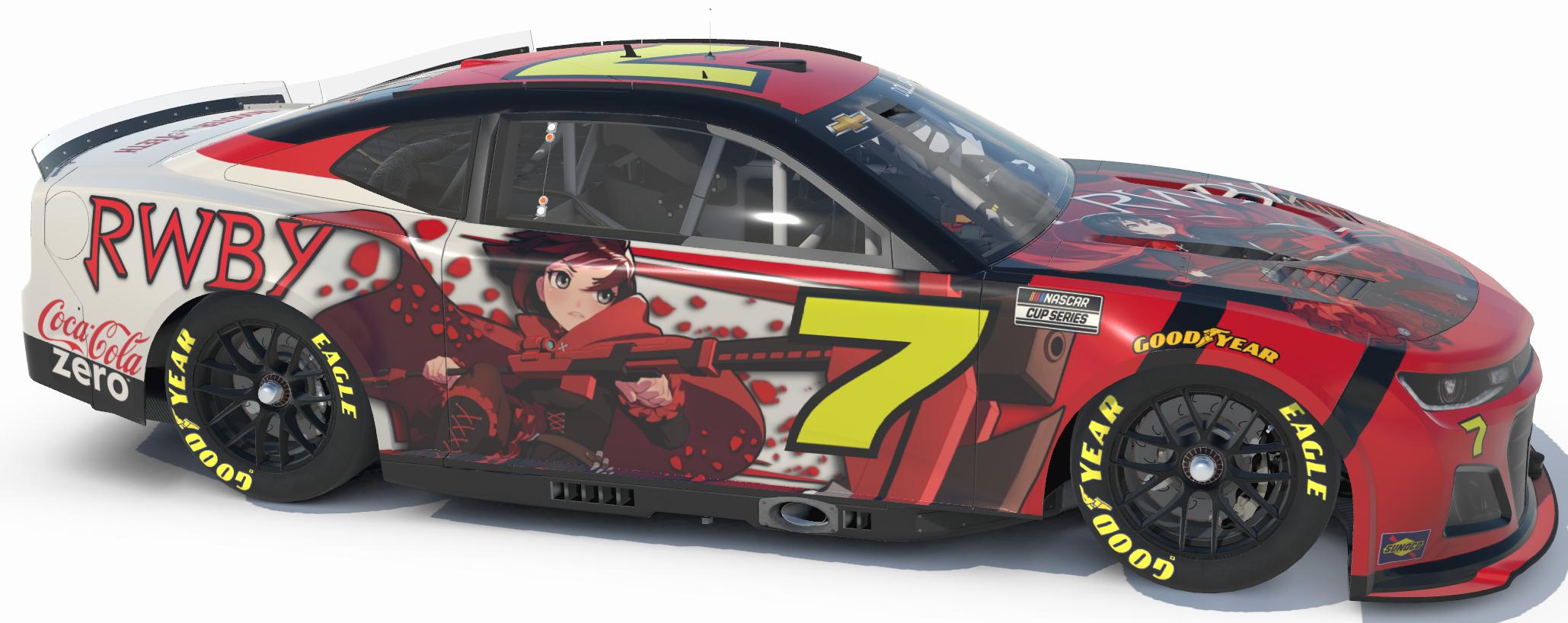 RWBY Coca-Cola Zero Chevy Camaro by Brandon Dollar - Trading Paints