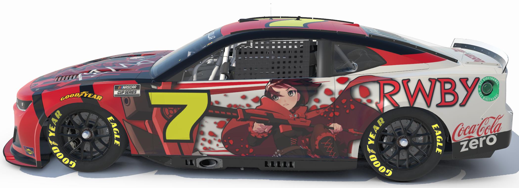 RWBY Coca-Cola Zero Chevy Camaro by Brandon Dollar - Trading Paints