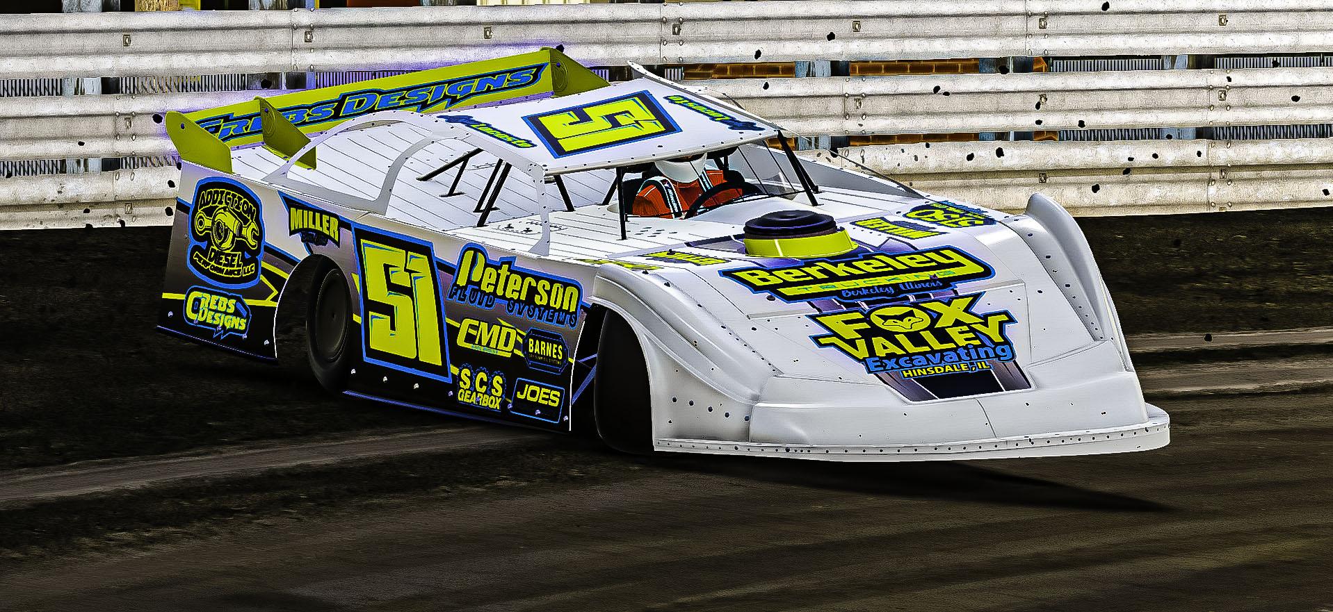 Logan Lacoste Late Model by Bo C. - Trading Paints