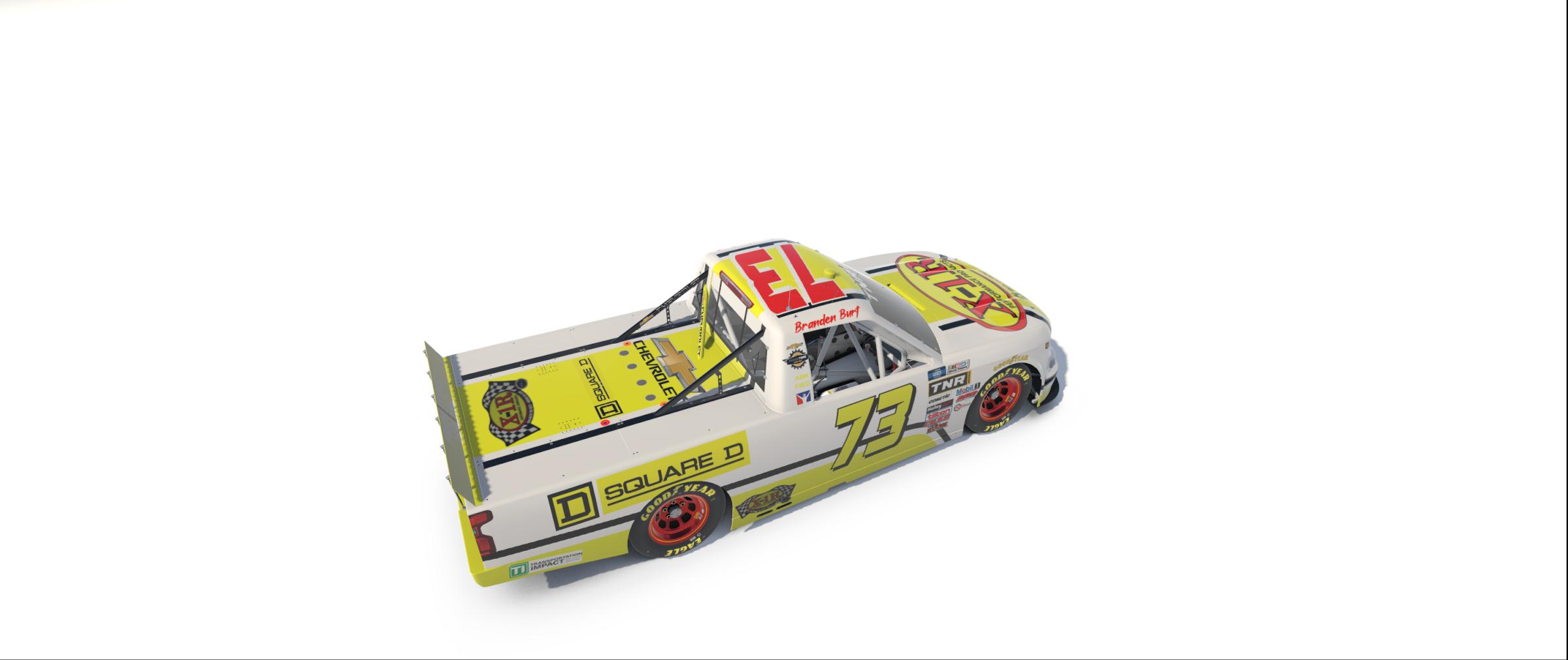 1992 Phil Barkdoll Throwback for TNR at Darlington by JB Banner ...