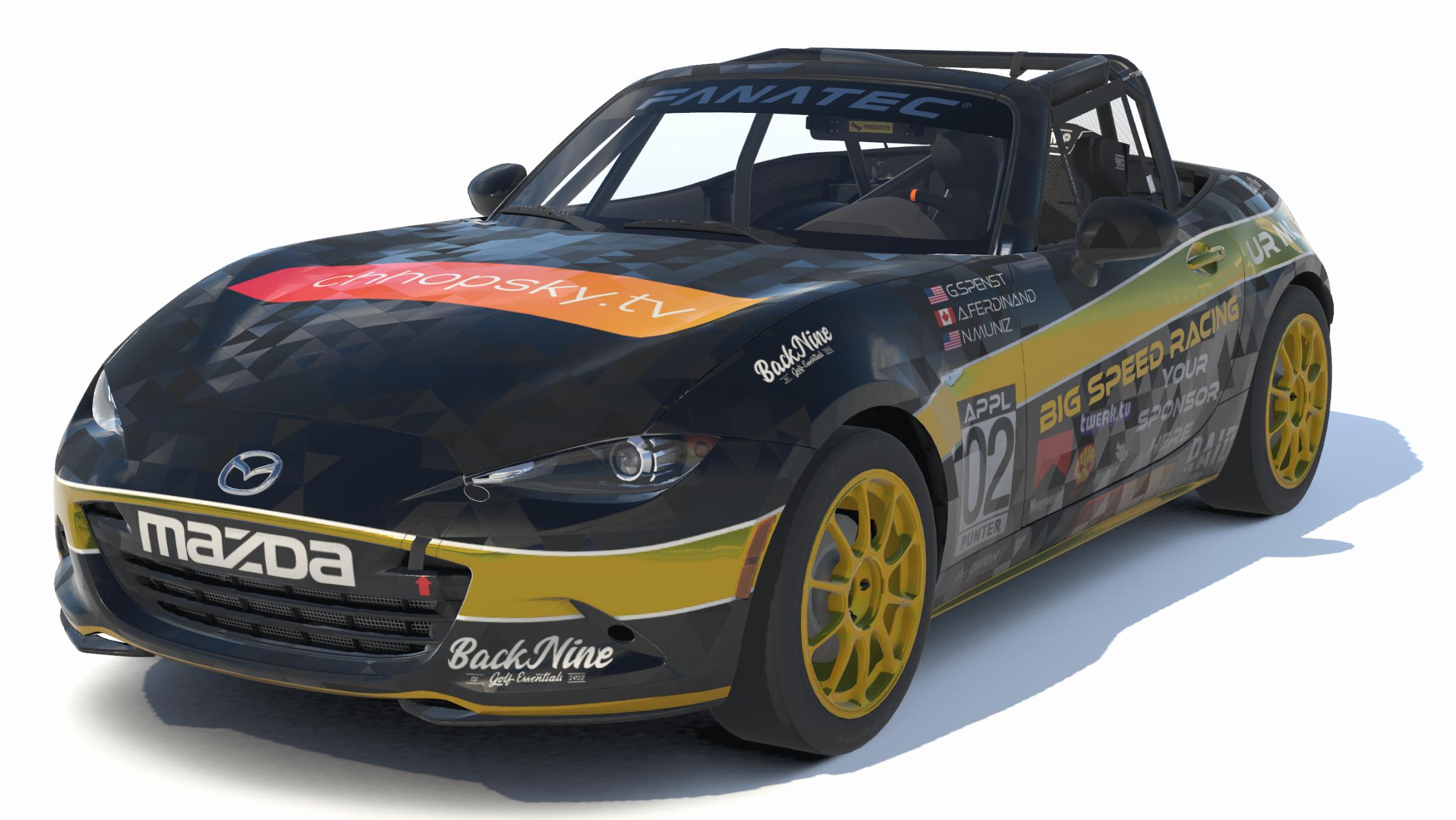 Big Speed Racing Carbon v2 by Garret S. - Trading Paints