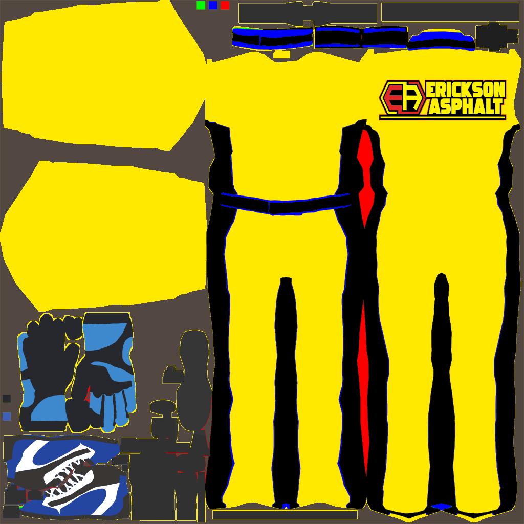 my team suit by Mark R Rose - Trading Paints
